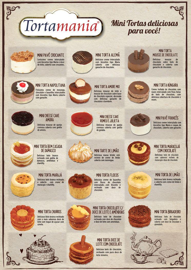 Carta de cafetería Tortamania Bangu: Confeitaria, Bolos, Doces ...