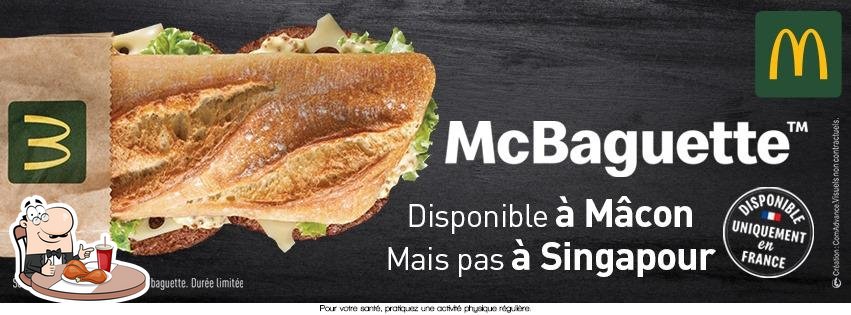 McDonald's Mâcon fast food, Mâcon, 79 Rte de Lyon - Restaurant menu and ...