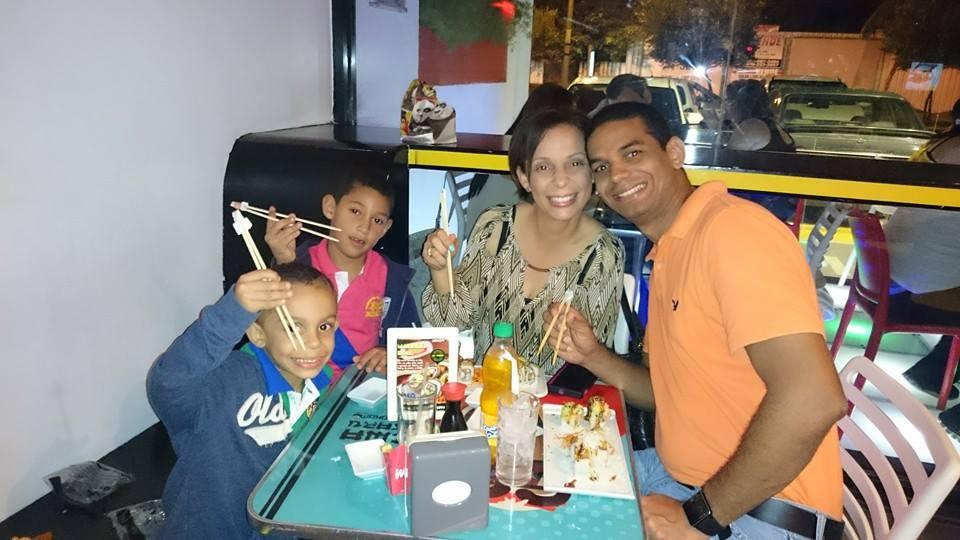 Menu at Yokomo Sushi restaurant, Santo Domingo, Av. Venezuela #76