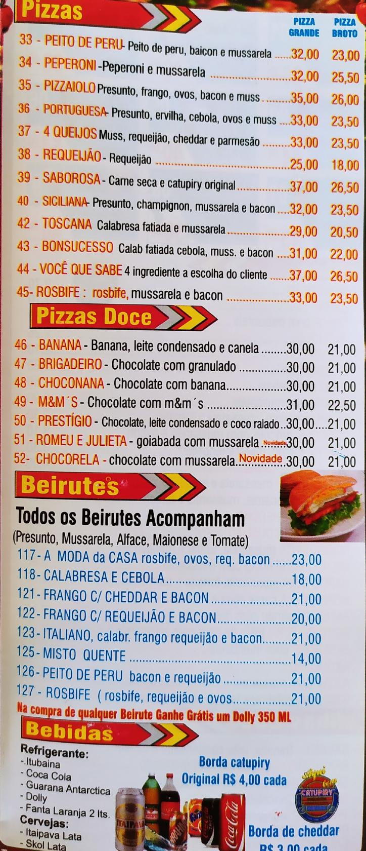 Menu em Casa da massa 2 restaurante, Guarulhos