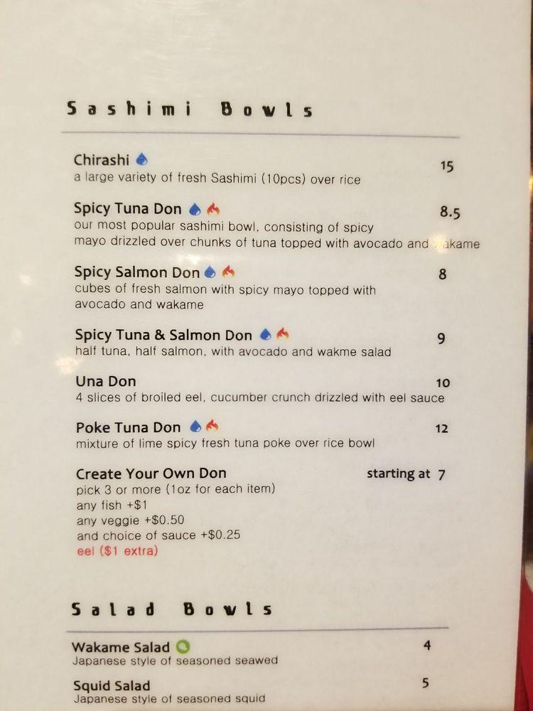 Menu at Domo Café restaurant, Fort Walton Beach, Hurlburt Rd