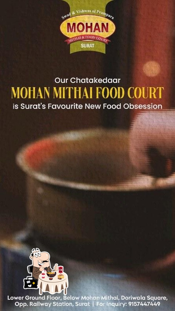 Mohan Mithai, Surat - Restaurant menu, prices and reviews