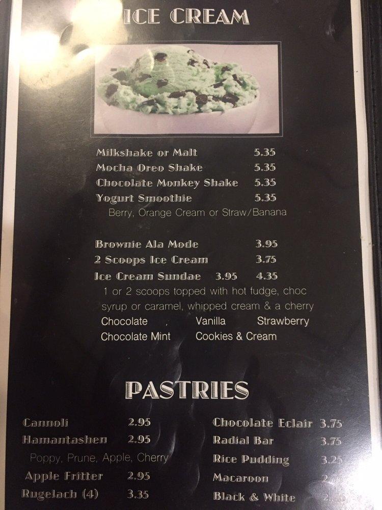 Menu at Parkway Deli & Restaurant, Silver Spring