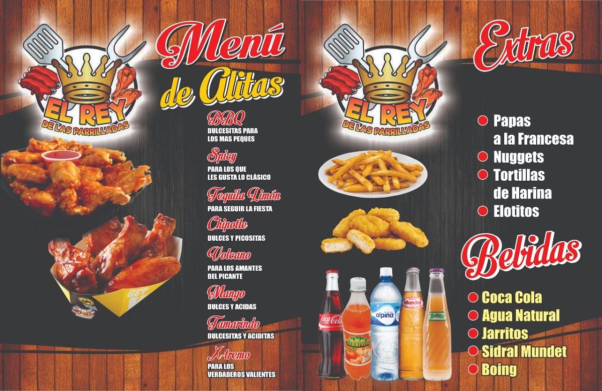 Carta de El rey de las parrilladas, Naucalpan de Juárez
