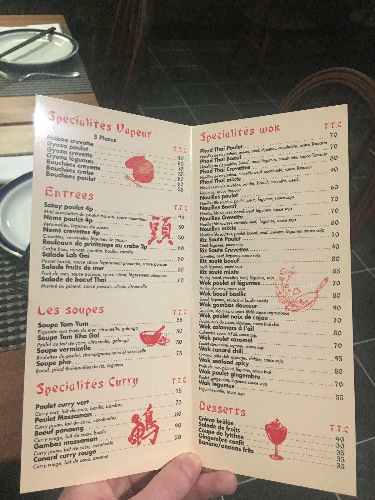 Menu at Spicy - Asian Kitchen restaurant, Marrakesh