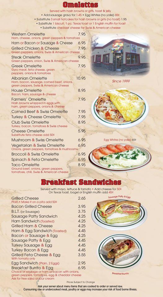 Menu at Detroit One Coney Island 7 Mile fast food, Detroit