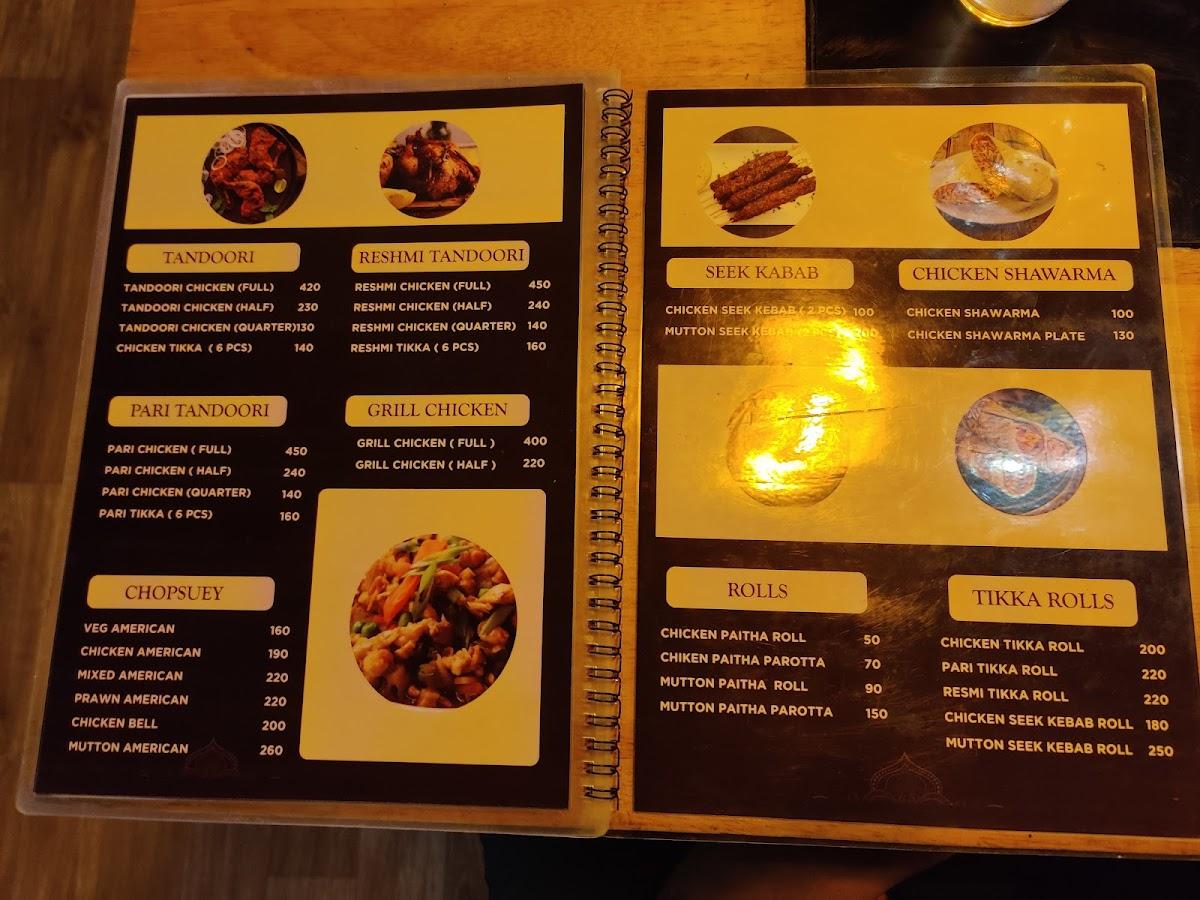 Menu at Mumbai Maja Maja Restaurant, Erode