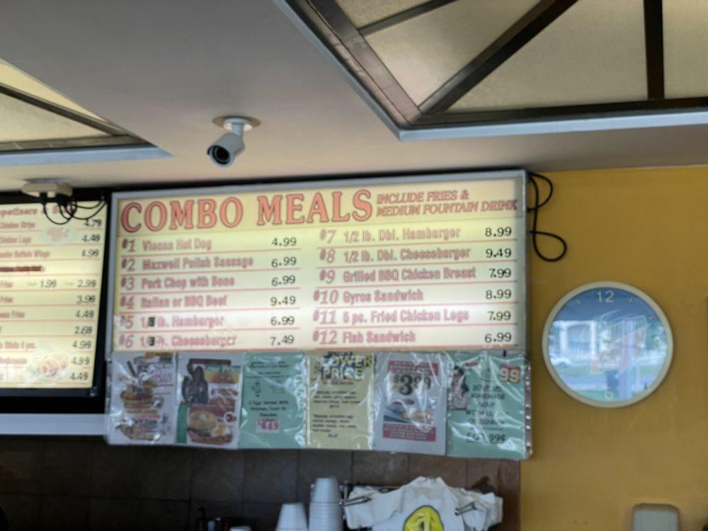 Menu at Maxwell Street Grill restaurant, South Holland