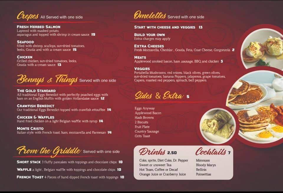 Menu at Cafe Piazza, Collierville, 139 S Rowlett St