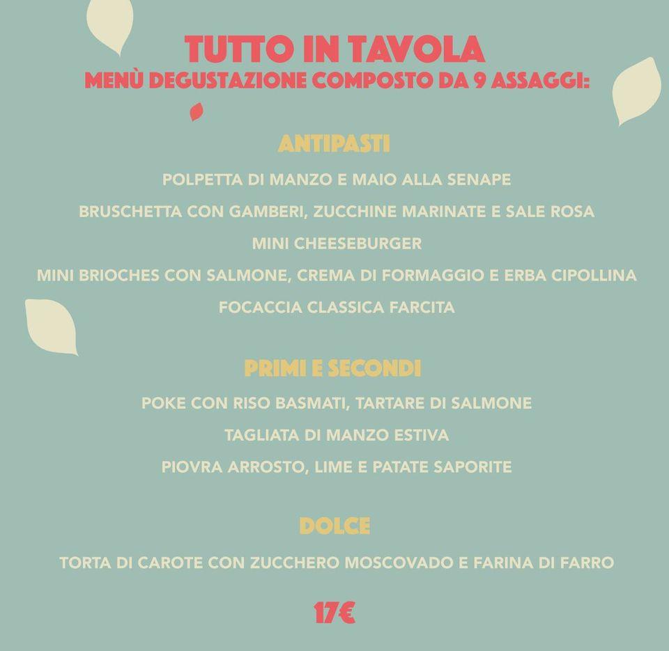 Menu at Estivo GOISIS restaurant, Bergamo
