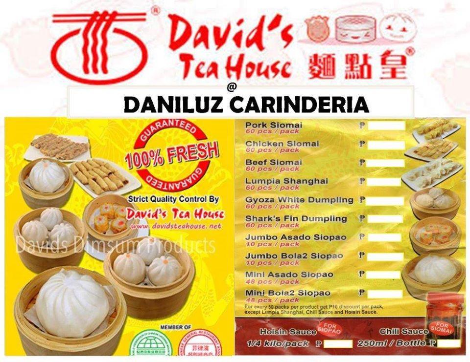 Menu at Daniluz Blue House restaurant, Alfonso