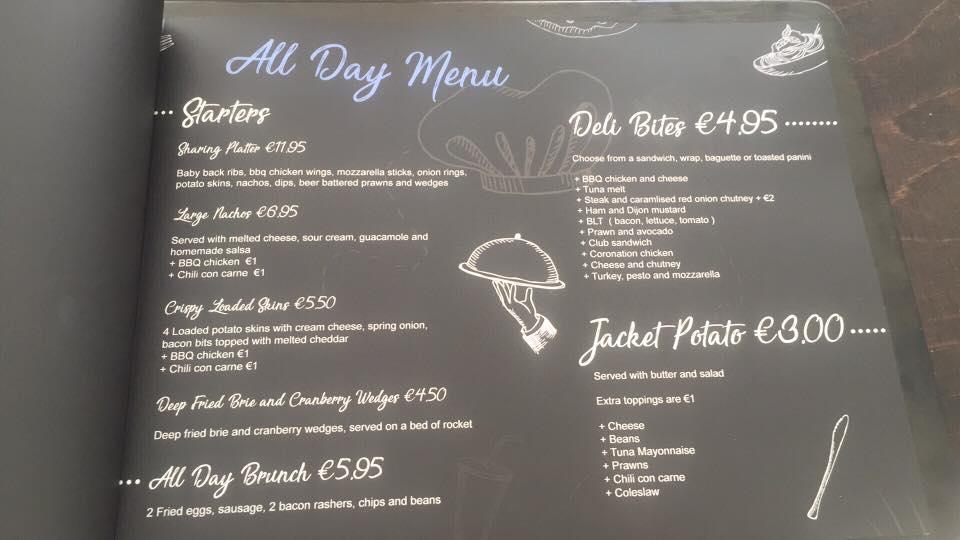 Menu at Appetite Restaurant & Bar, Ayia Napa