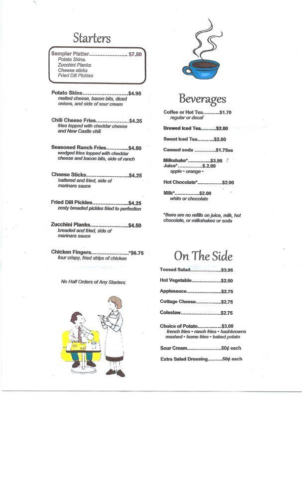 Menu at Corner Kitchen restaurant, Mercer