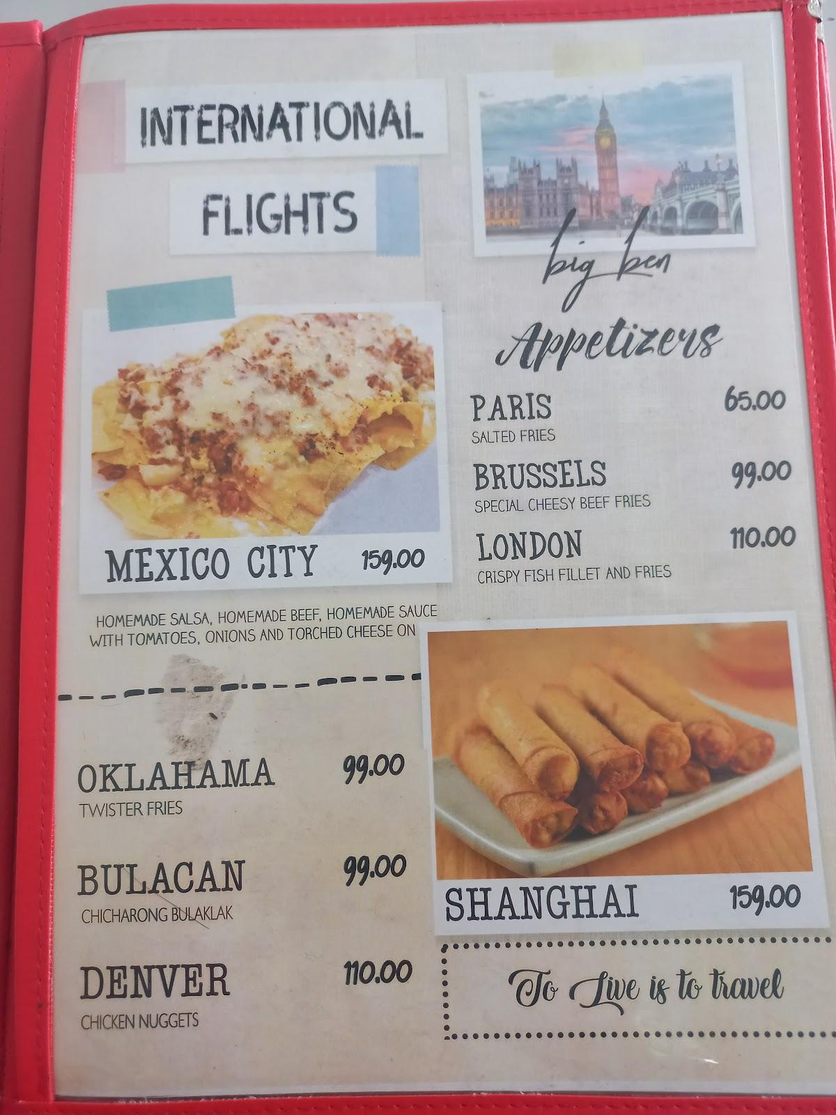 Menu at Passenger Seat - Riverbanks Center Marikina restaurant ...