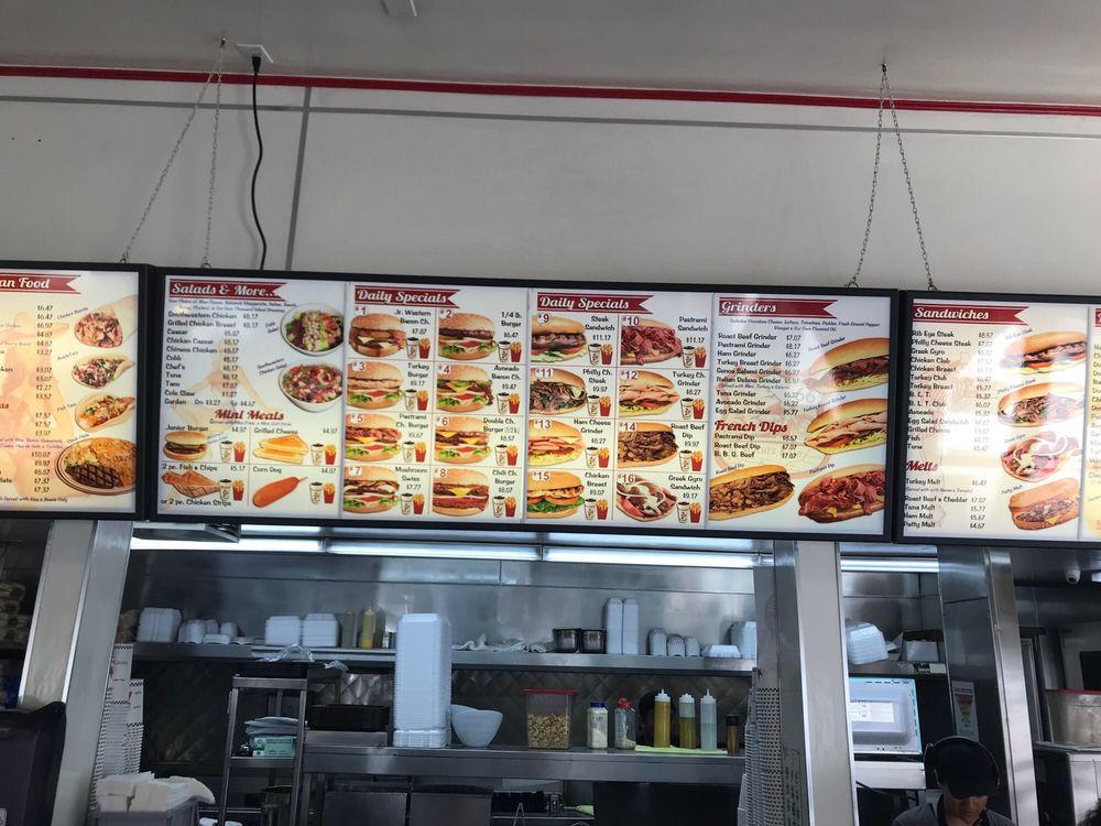 Menu at Connal's Burgers Salads & Subs restaurant, Upland