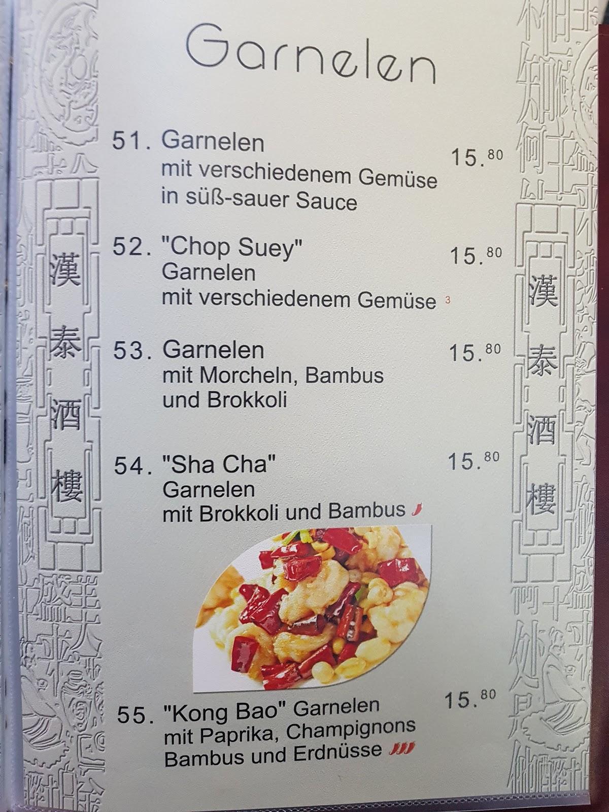 Speisekarte von Han Thai restaurant, Seeheim-Jugenheim
