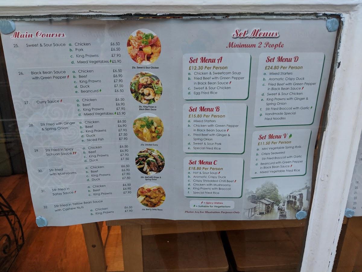 Menu at 92 Noodle Bar, Ipswich