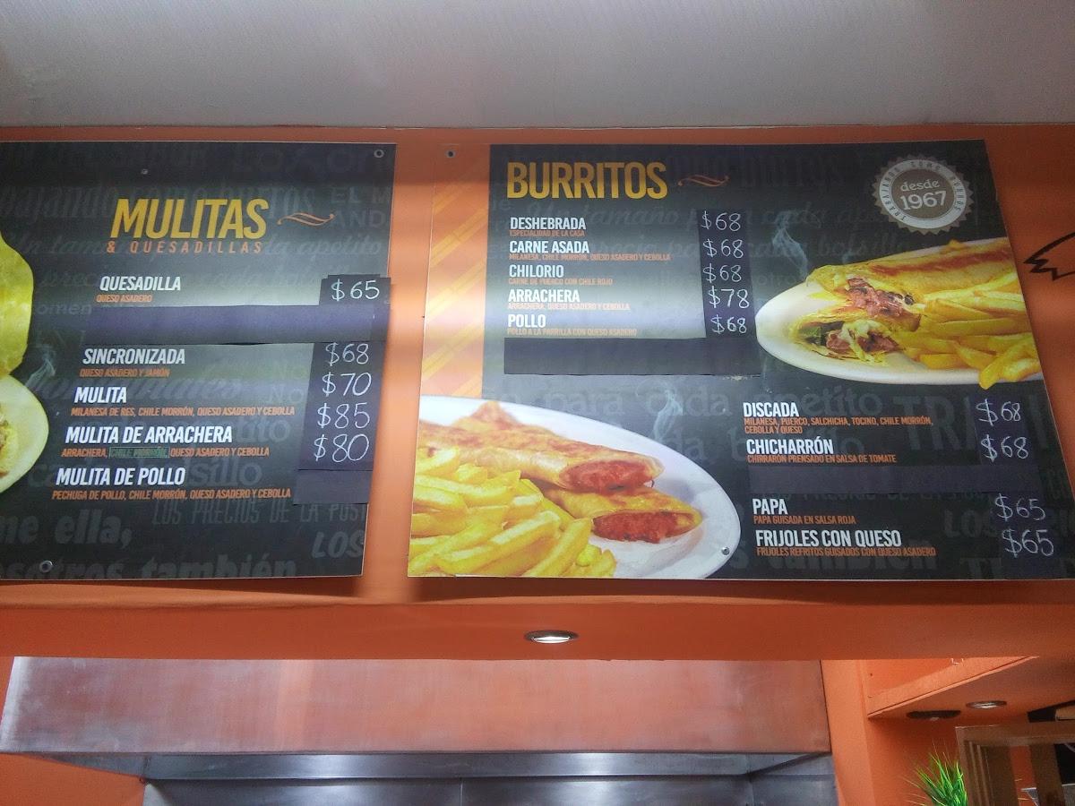 Carta del restaurante La Posta Queburritos, Saltillo, Boulevard ...