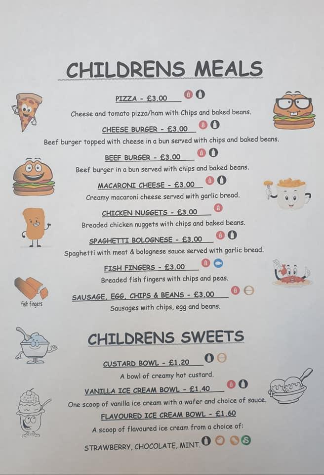 Menu at The Retreat Inn pub & bar, Worcester
