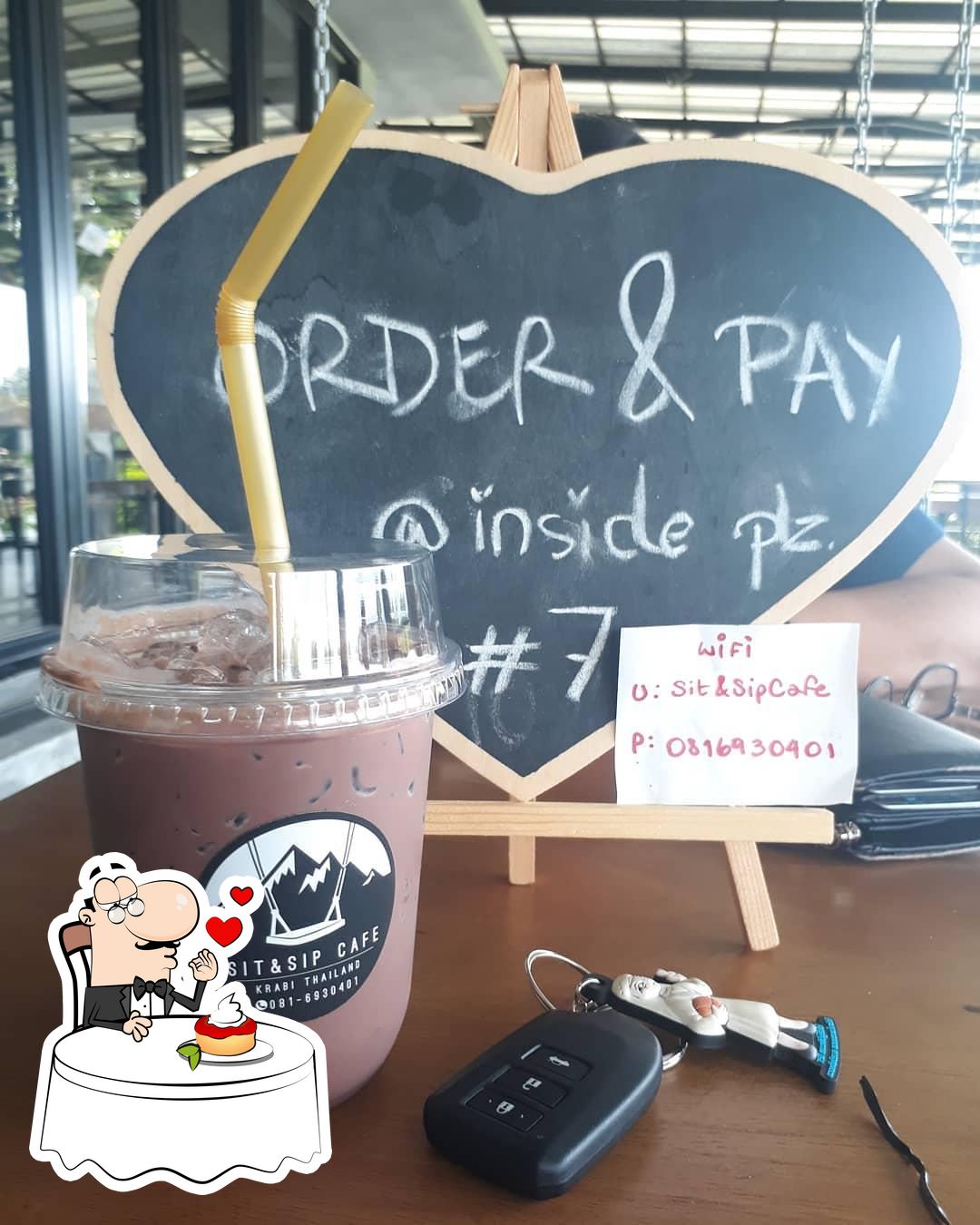 Sit & Sip Café cafe, Bangkok, 75/90