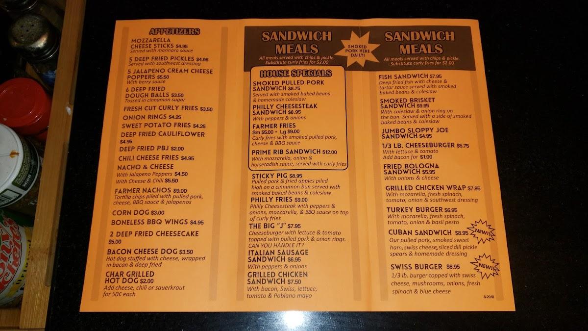 Menu at Farmer Brown's Beef & More restaurant, Lakewood
