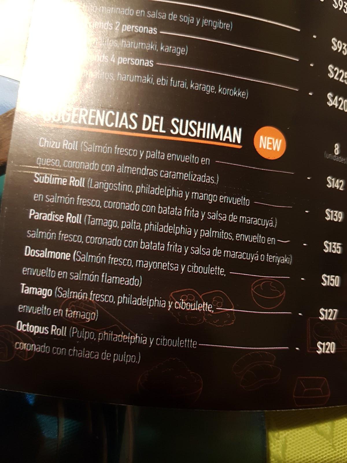 Carta del restaurante Sushi & Friends, La Reja, B1738BGB