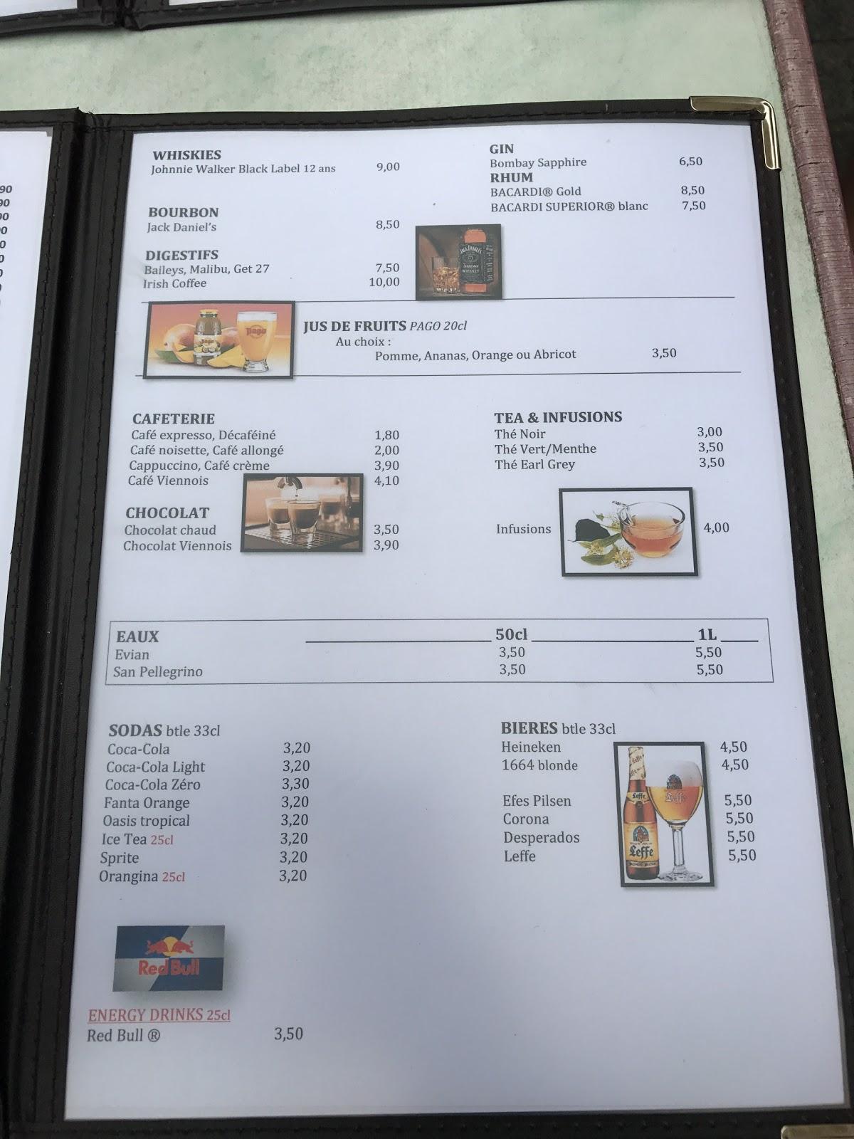 Menu at Zeytin Café Mezze Grill, Chessy