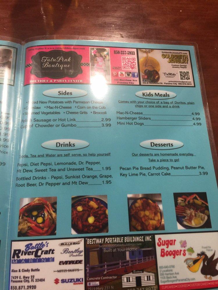 Menu at Simply Seafood Market & Oyster Bar, Lynn Haven