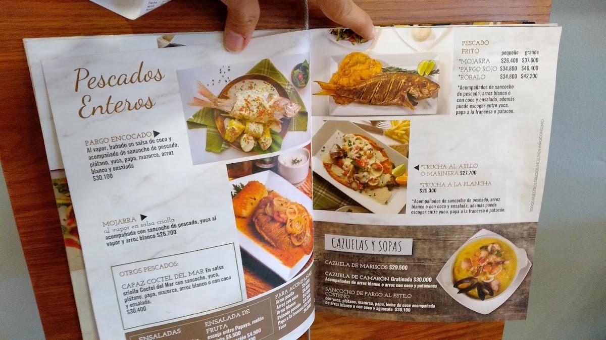 Carta del restaurante Coctel Del Mar, Bogotá, Cra. 19 #69-24
