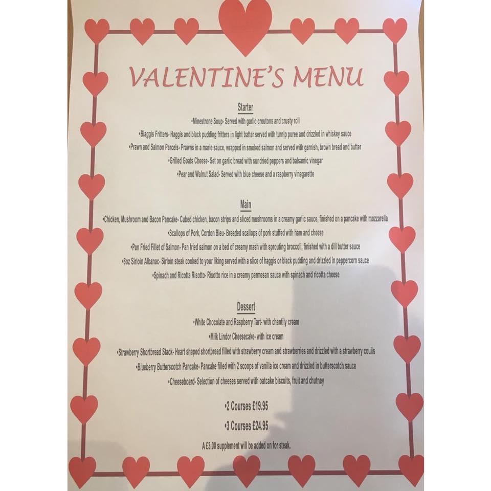Menu at The Galloway Bar & Restaurant, Portpatrick