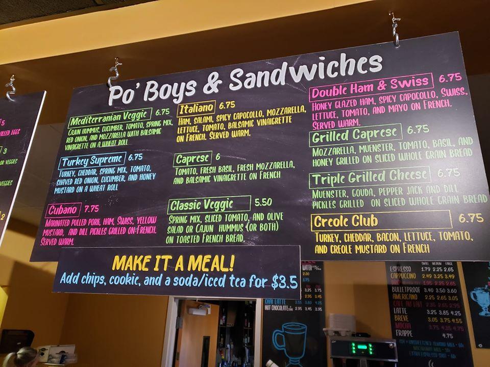Menu at Chicory Cafe Mishawaka, Mishawaka