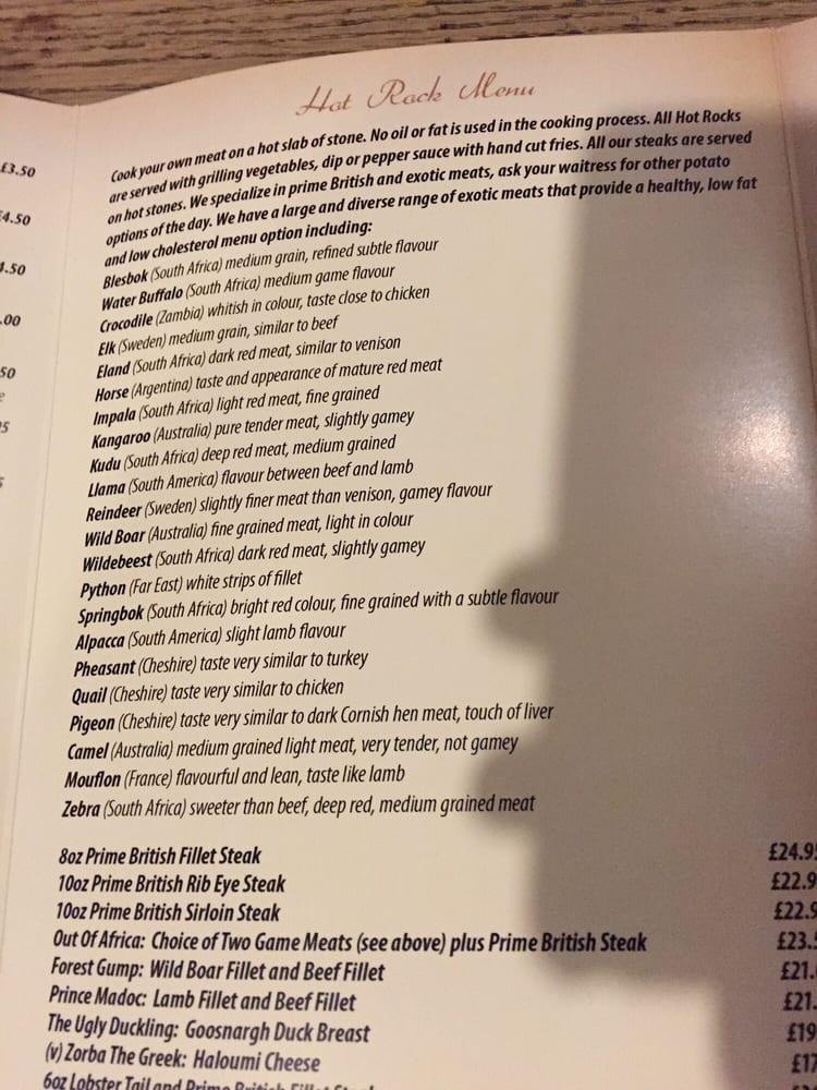 Menu at The Chetwode Arms pub & bar, Warrington