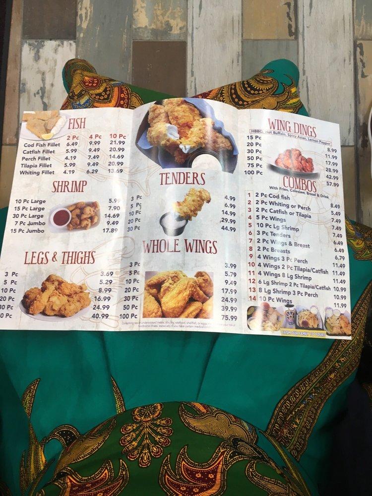 Carta del restaurante Captain Jay's Fish & Chicken, Sterling Heights