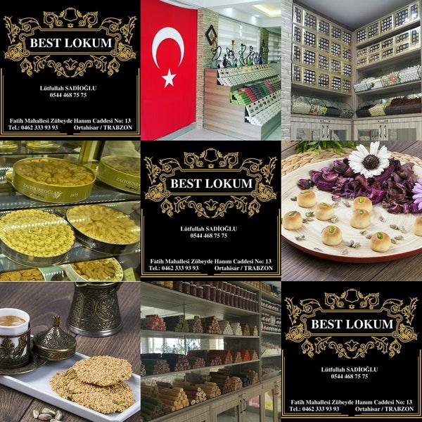 Menu at BEST LOKUM AYASOFYA, Trabzon
