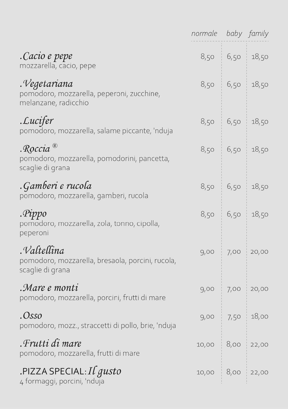 Menu da Il Gusto - Monza ristorante, Monza