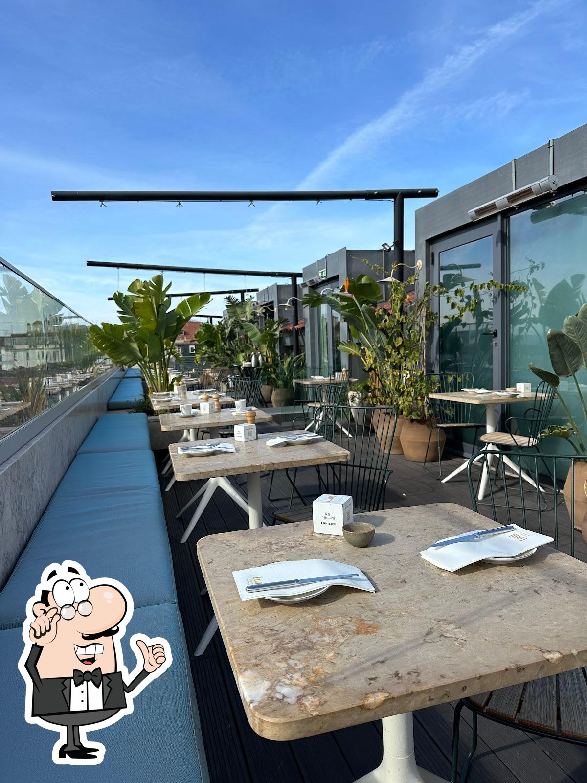 Lumi Rooftop, Lisbon - Restaurant menu, prices and reviews