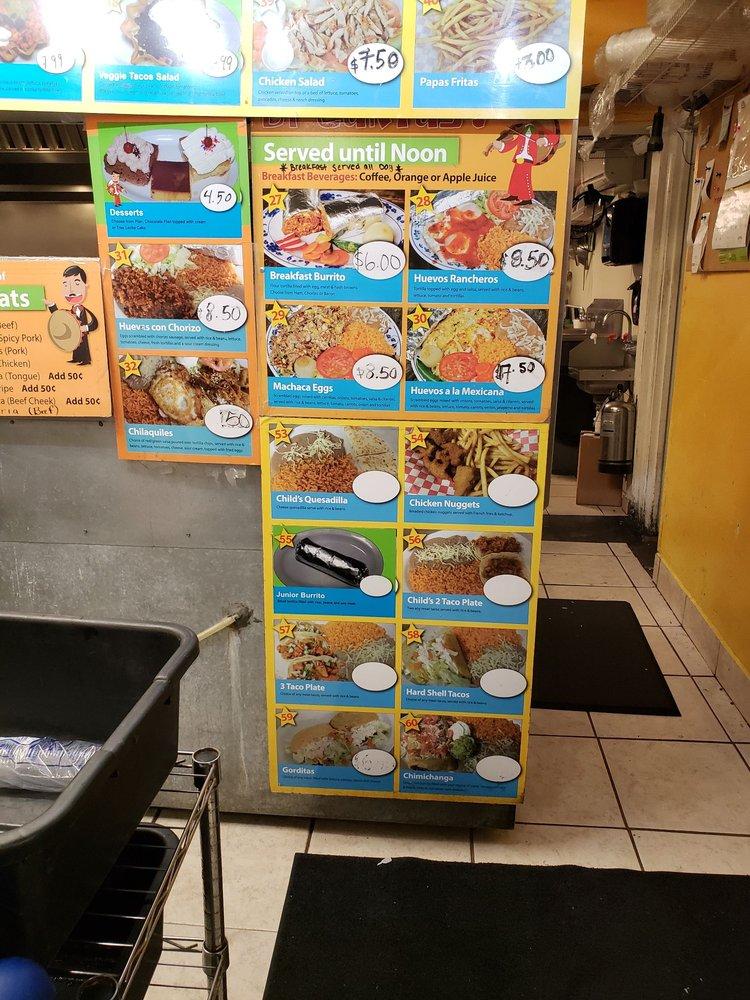Menu at El Kiosko restaurant, Renton, 526 S 2nd St
