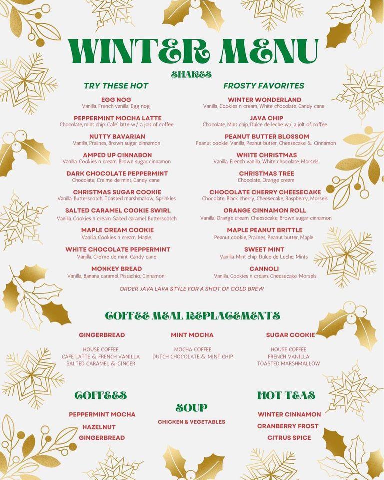 Menu at InVibe Nutrition Herbalife Cafe, Inverness