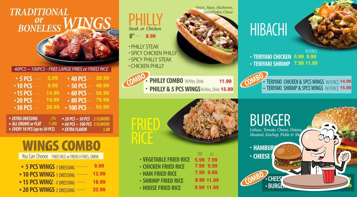 Super Wings & Philly in Jacksonville - Restaurant menu and reviews