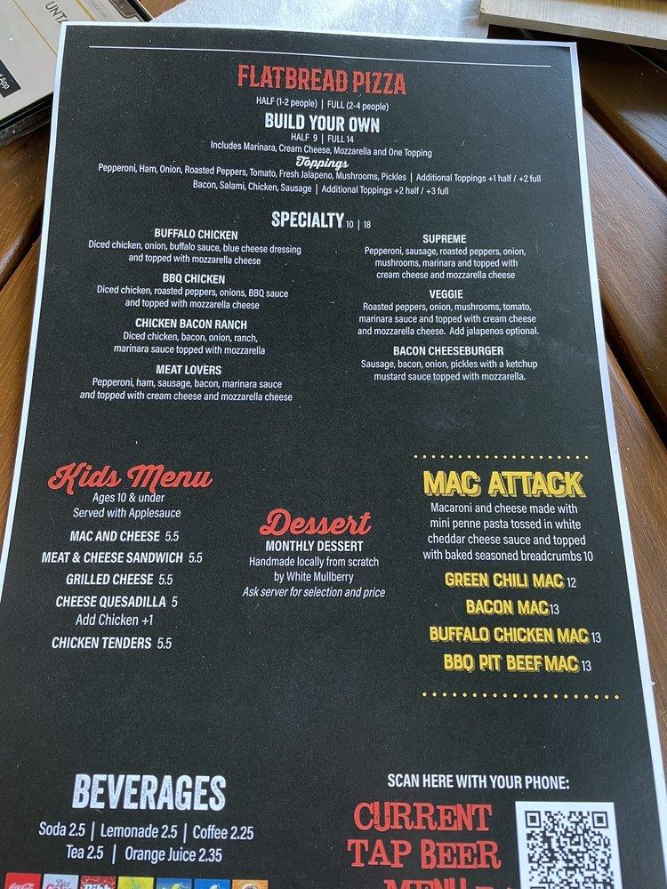 Menu at District Table & Tap pub & bar, Norfolk