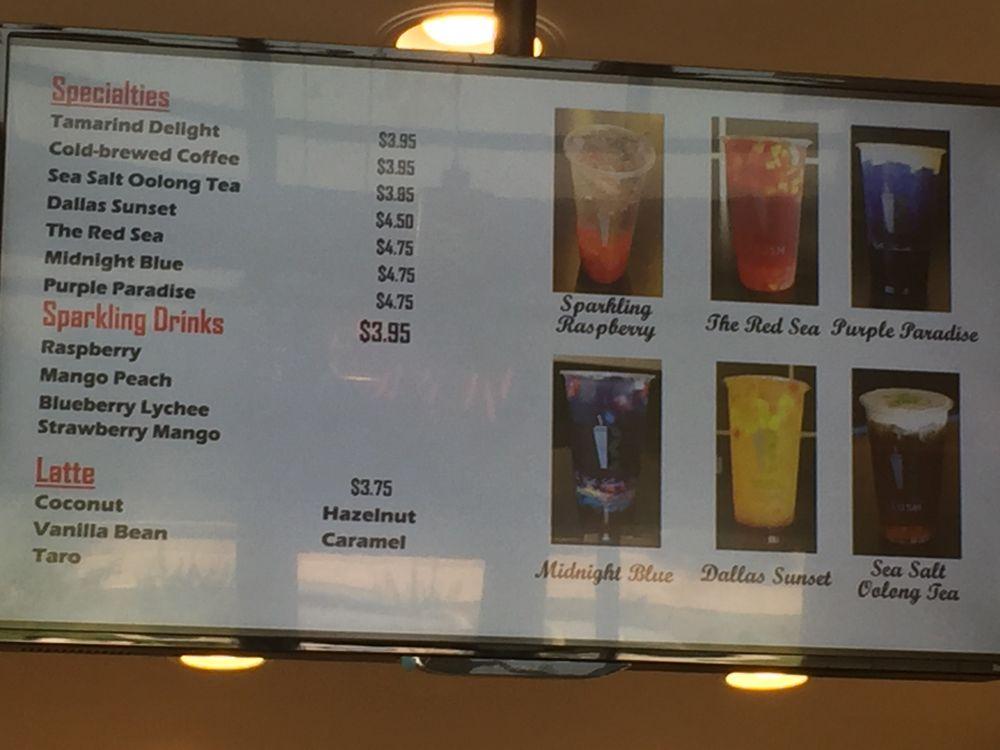 Menu at Boba Lush pub & bar, Murphy