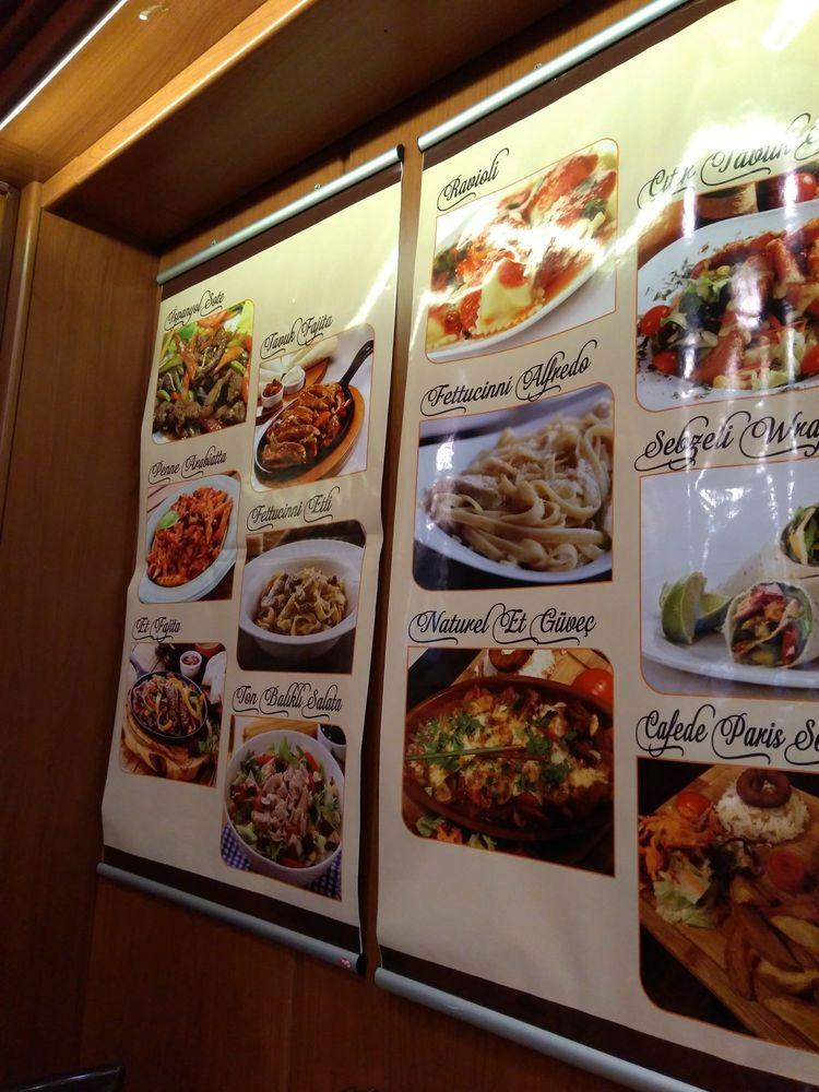 Menu at Roka Pasta ve Unlu Mamulleri, Istanbul, İnönü Cd. No:150