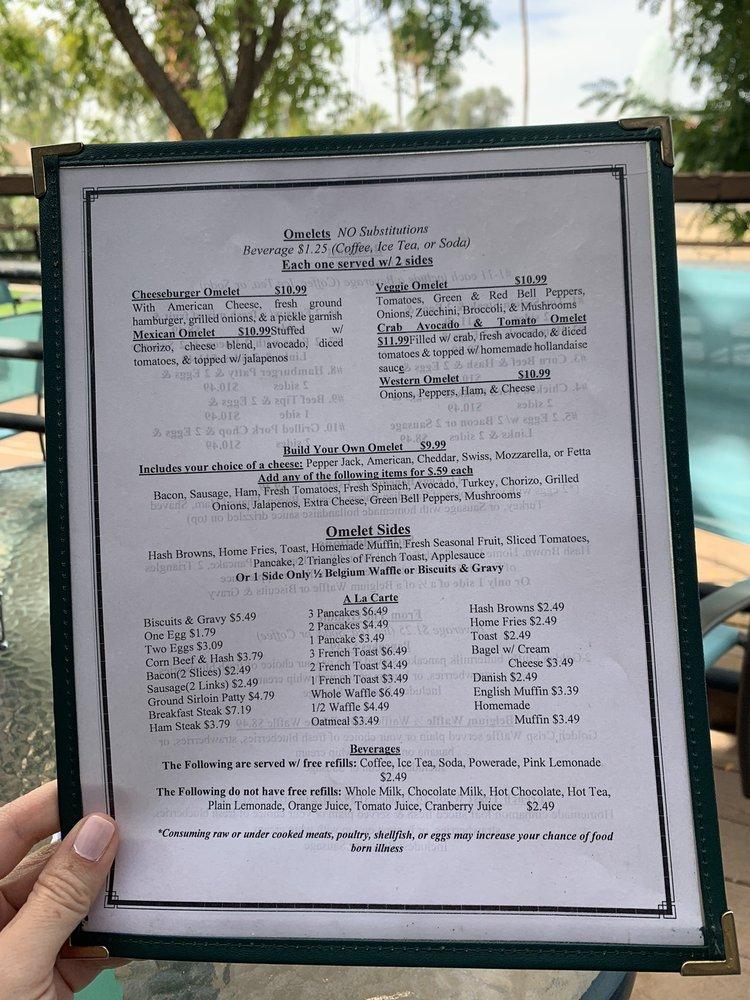 Menu at Lou's Tivoli Gardens pub & bar, Surprise, W Bell Rd