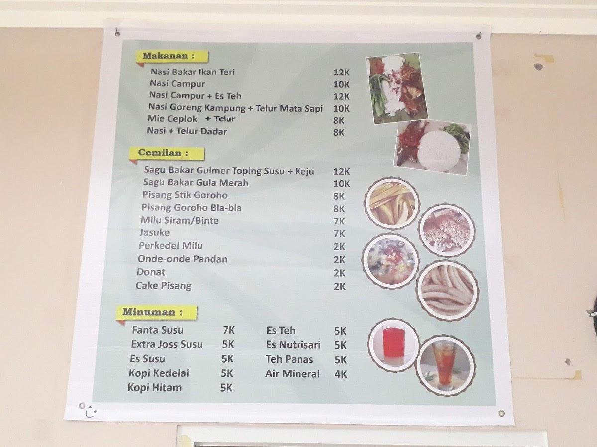 Menu at CAFE TAMANG BAE, Manado