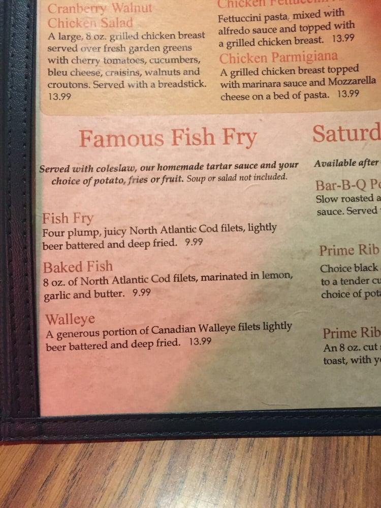 Menu at Hilltop Pub & Grill, Stevens Point