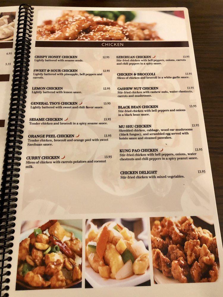Menu at Mr. Chef's restaurant, Aventura
