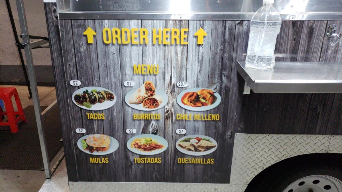 Menu at El Forastero restaurant, Oxnard