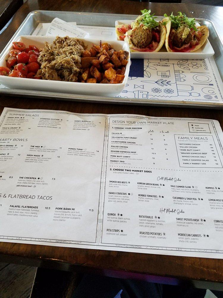 Menu at Vessel Kitchen restaurant, Park City, Uinta Way E1