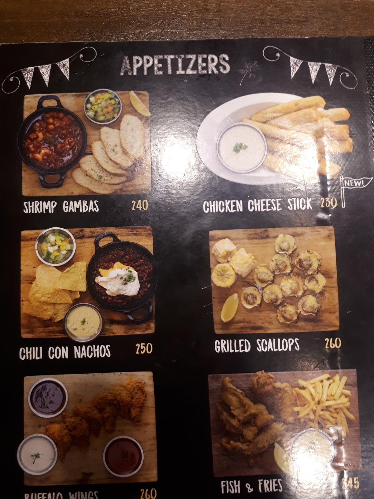 Menu at Out Of Nowhere Kitchen - Tagum restaurant, Tagum City