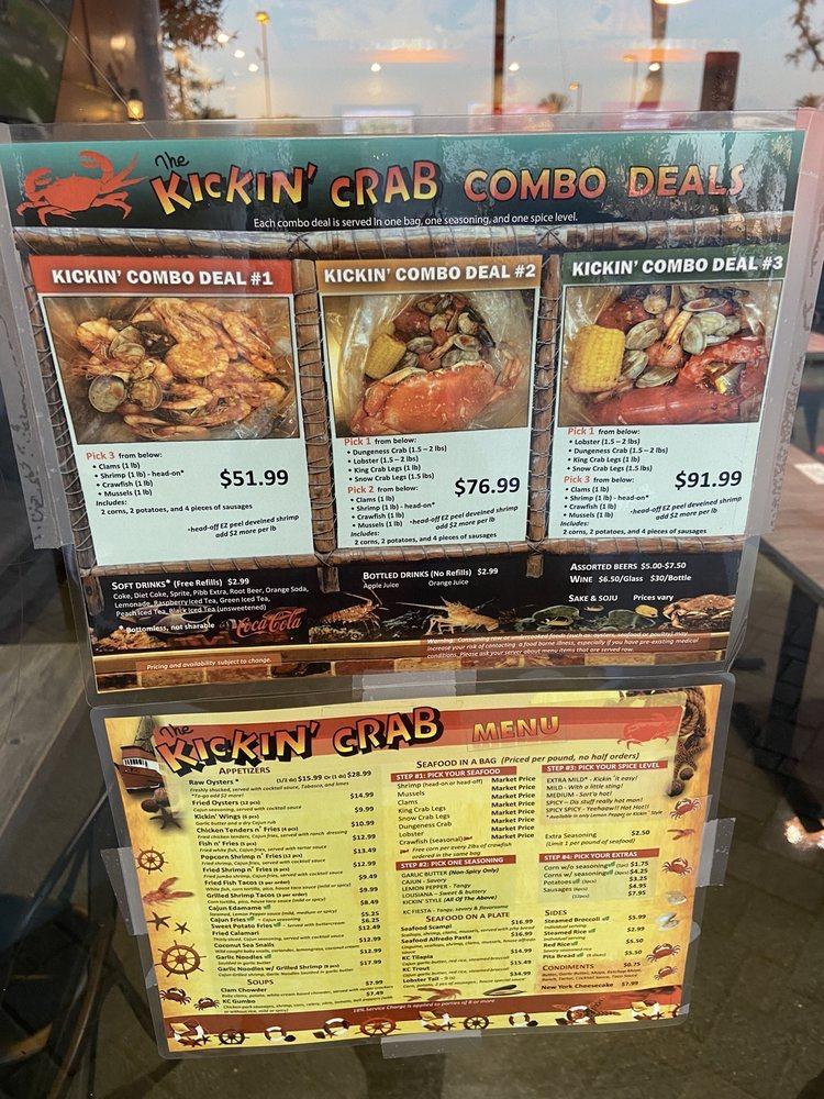 Kickin Crab Menu Bell Gardens at Randy Eubanks blog